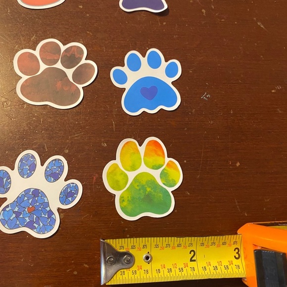 Other | Dog Paw Stickers | Poshmark